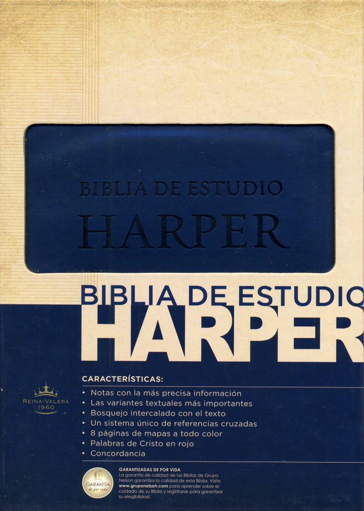 Biblia de estudio Harper Reina-Valera 1960 - Palabras de Esperanza